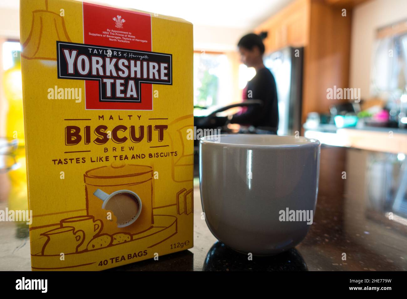 Biscuit flavoured tea hi-res stock photography and images - Alamy