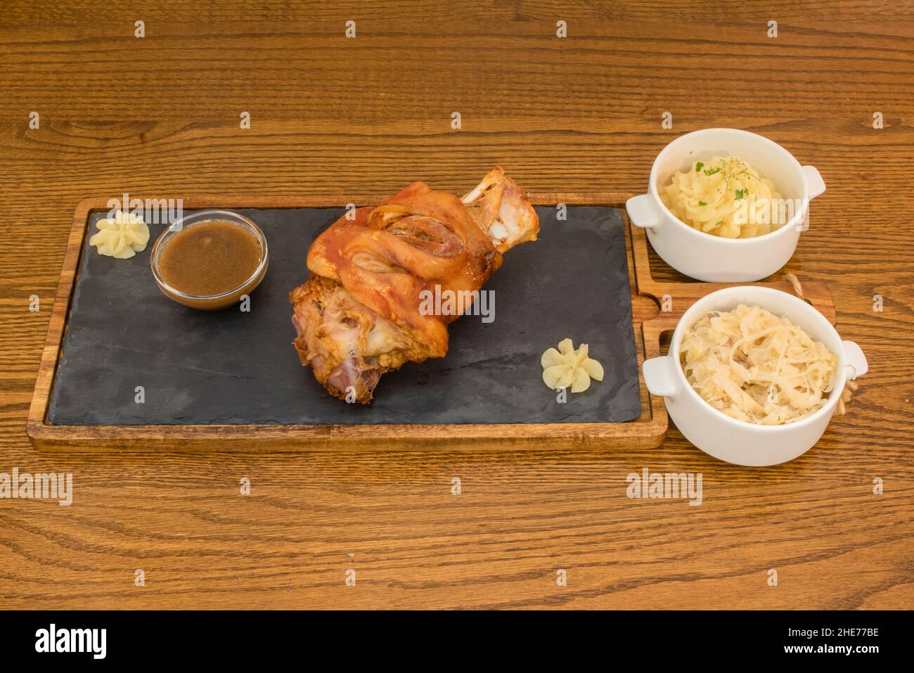The pork knuckle is a part of the cutting of the pig: the knuckle ...