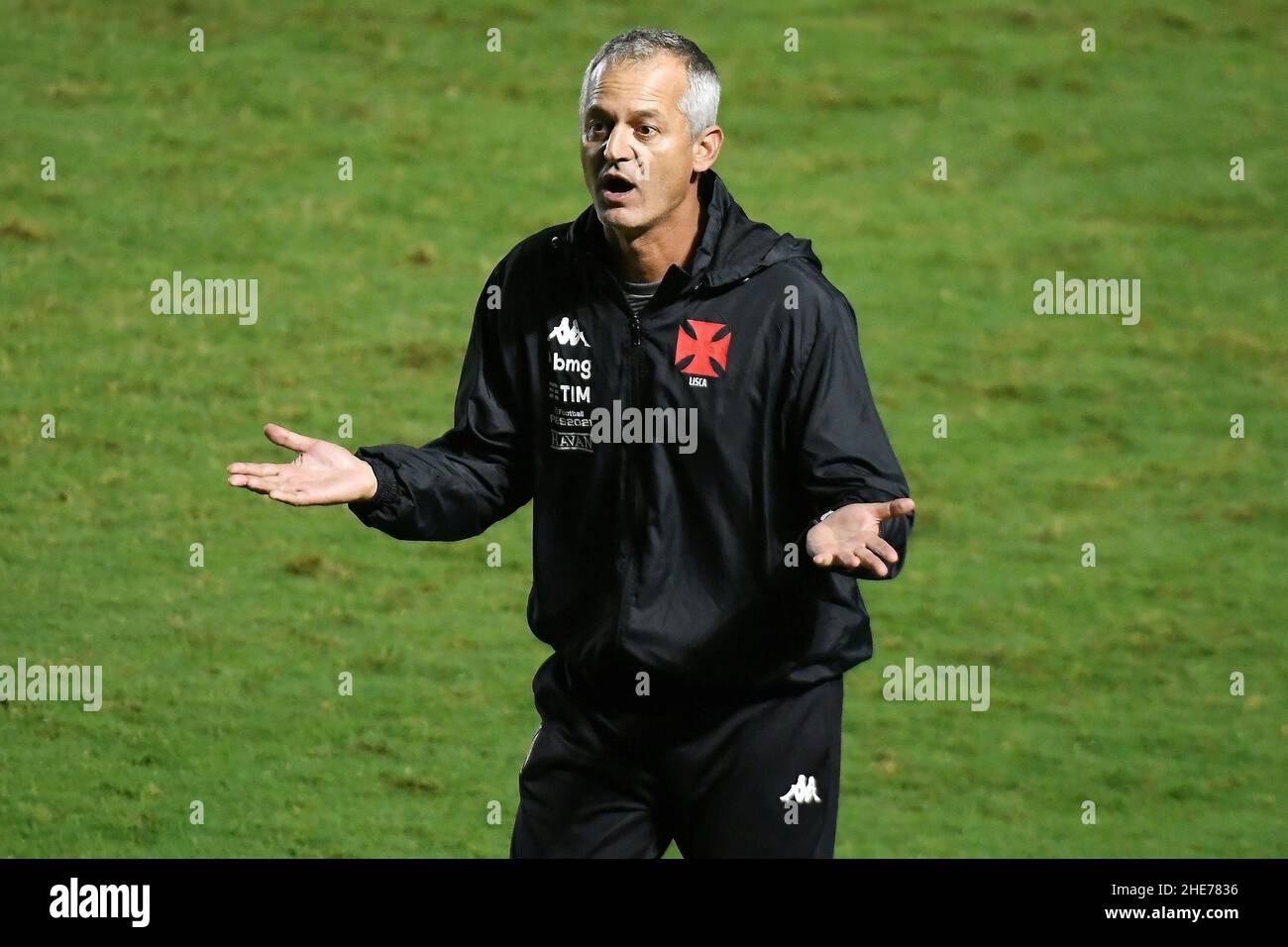 Rio de Janeiro, Brazil,June 19, 2021.Football coach Lisca of vasco's ...