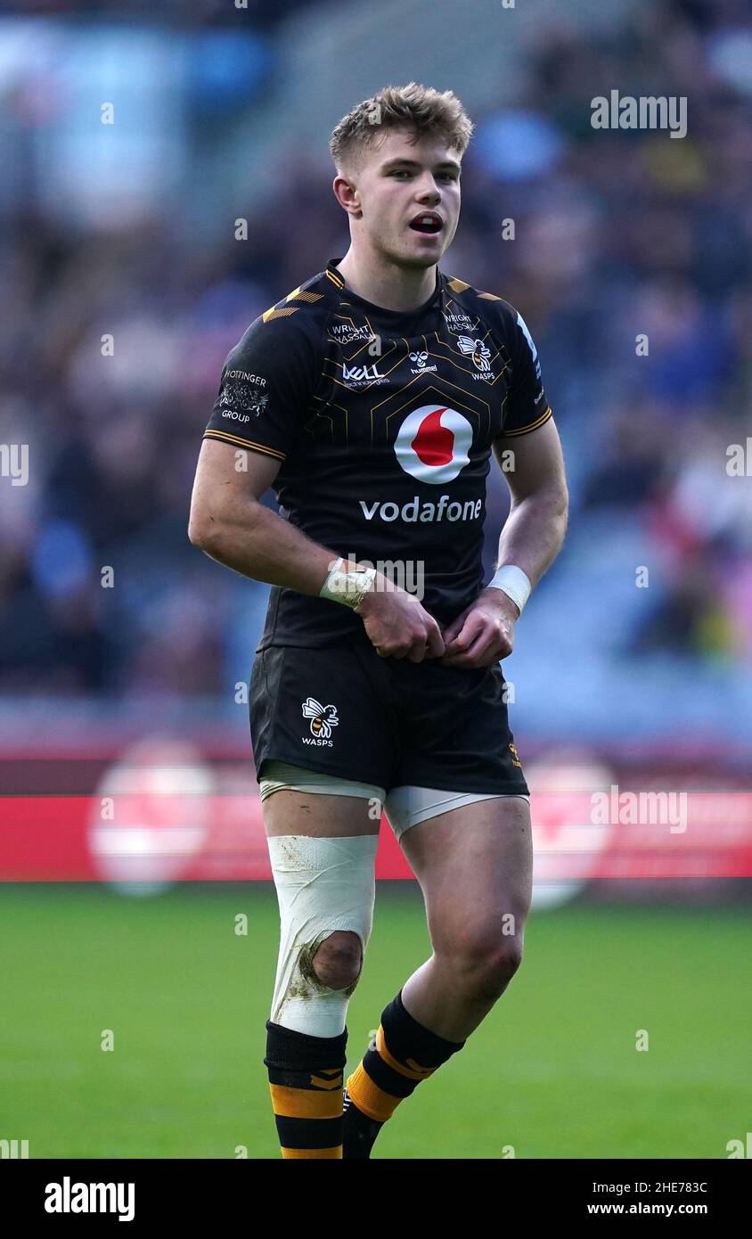 Wasps' Charlie Atkinson during the Gallagher Premiership match at ...