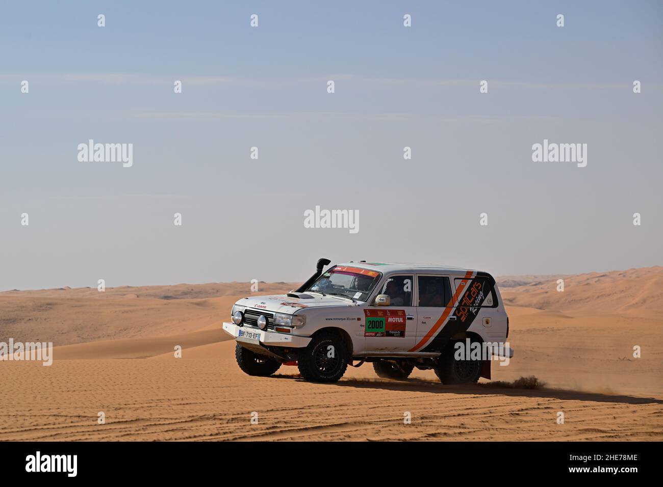 Dppi Sodica during the Stage 7 of the Dakar Rally 2022 between Riyadh ...
