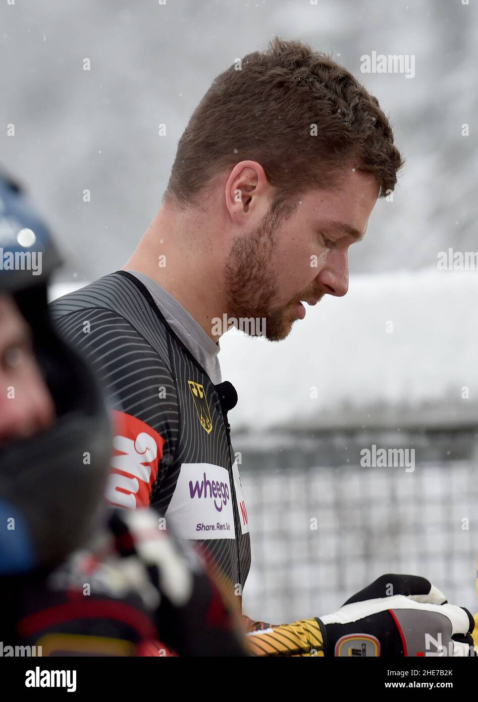 Winterberg, Germany. 09th Jan, 2022. Bobsleigh: World Cup, four-man ...