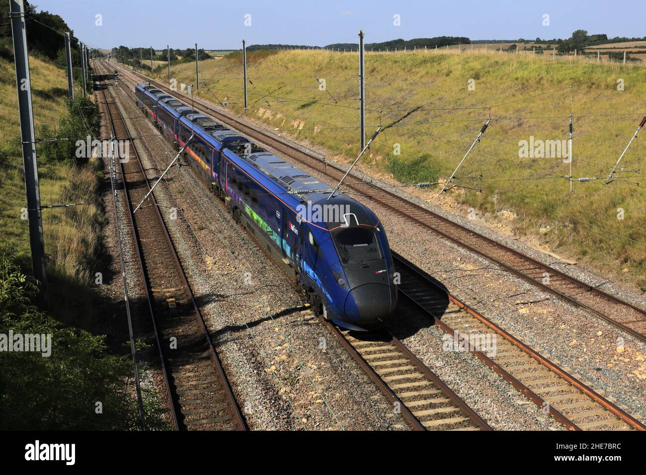 Hull Trains 802301 Paragon class train, East Coast Main Line Railway ...