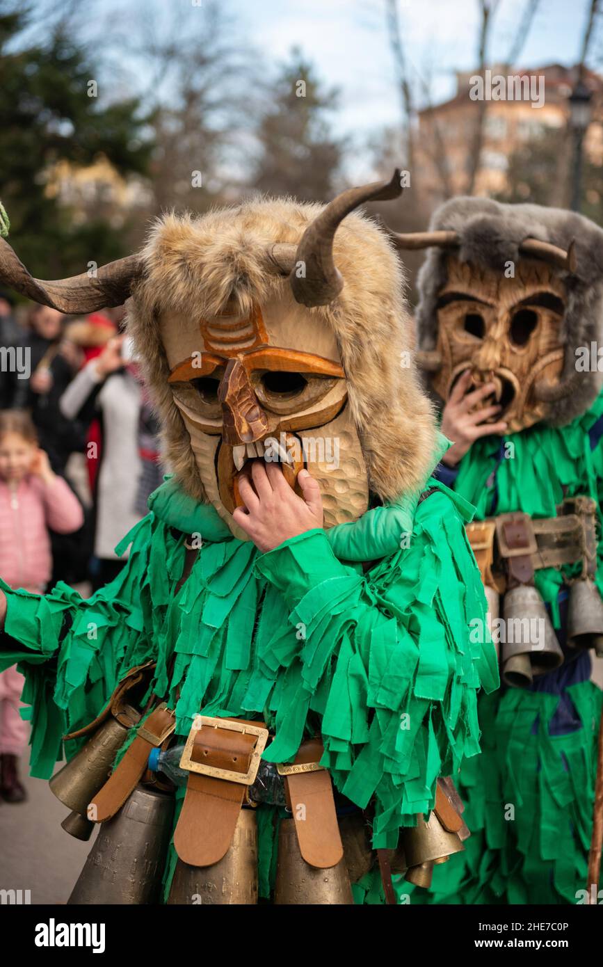 Costumes Of The Kukeri High Resolution Stock Photography and Images - Alamy