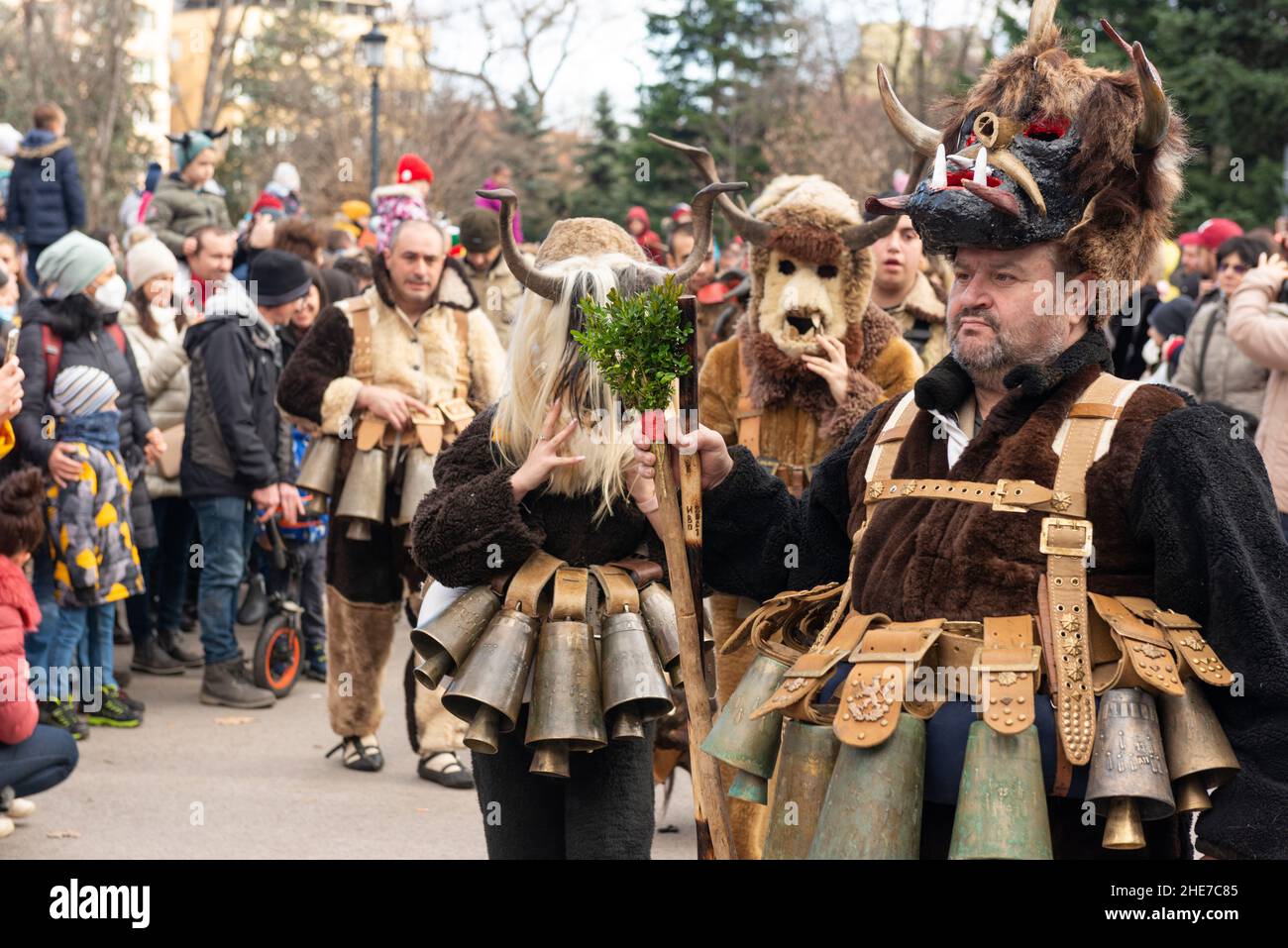 Costumes Of The Kukeri High Resolution Stock Photography and Images - Alamy