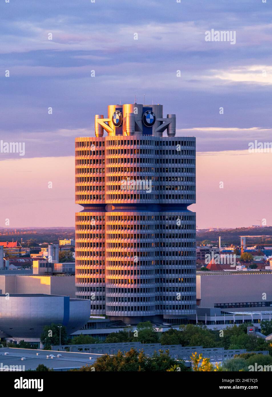 BMW building in Munich, Bavaria, Germany Stock Photo - Alamy