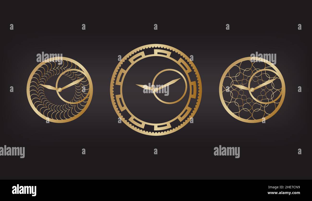 Gold white arrow on Stock Vector Images - Alamy