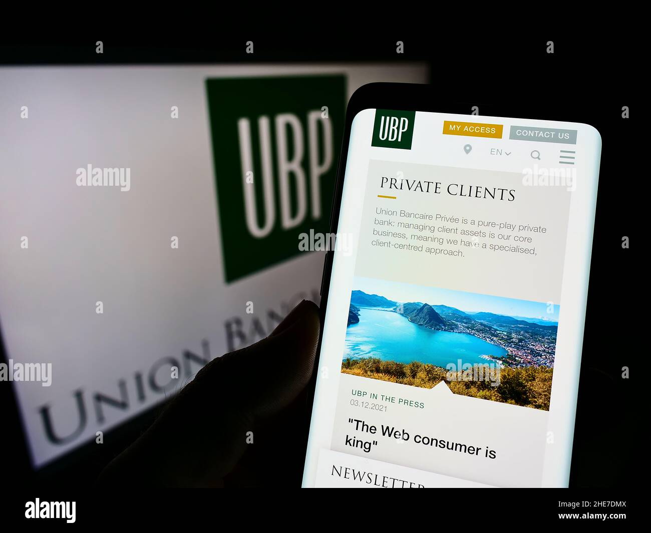 Union bancaire privee logo hi-res stock photography and images - Alamy