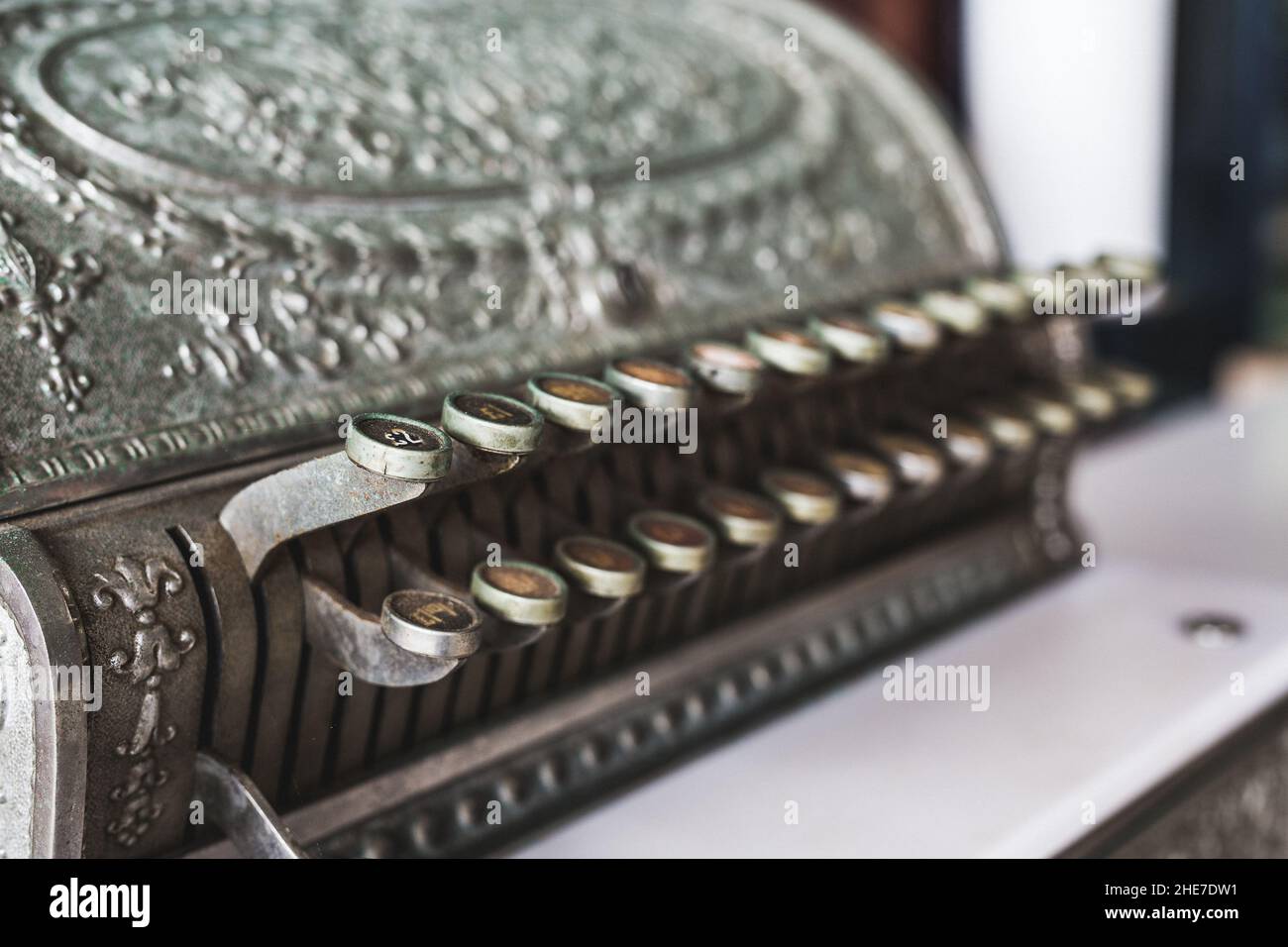 Aged typewriter machine hi-res stock photography and images - Alamy
