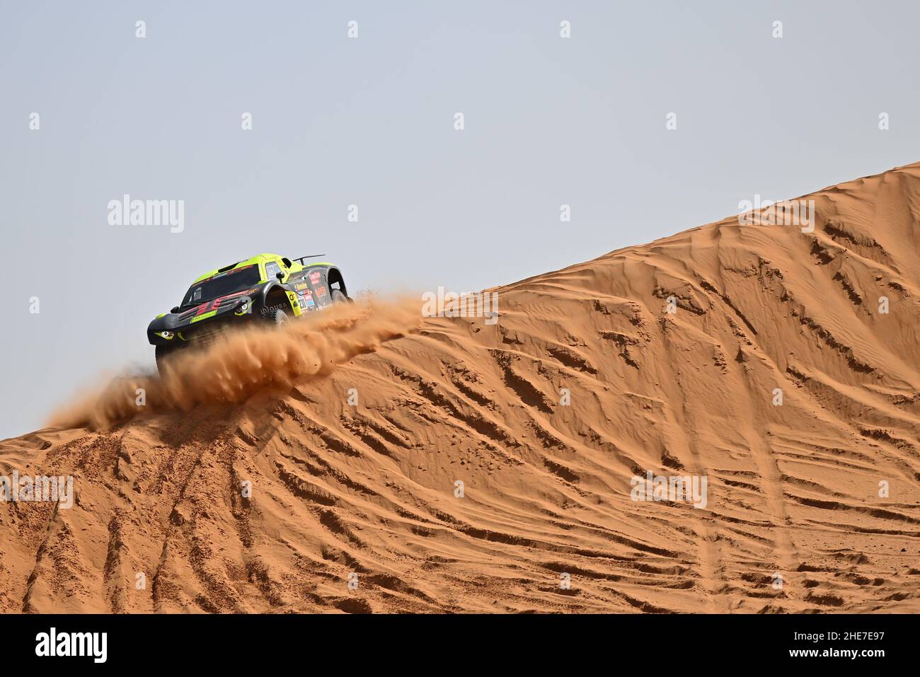 230 during the Stage 7 of the Dakar Rally 2022 between Riyadh and Al ...