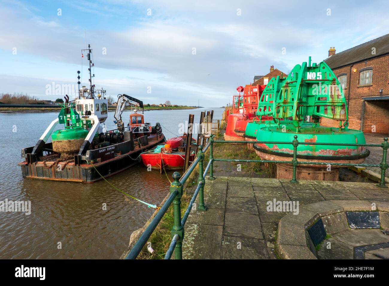 King's Lynn Conservancy Board, Port, Harbour Authority Stock Photo - Alamy