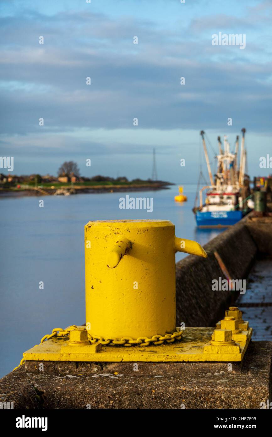 Side Trawlers, fishing fleet, Kings Lynn Stock Photo - Alamy