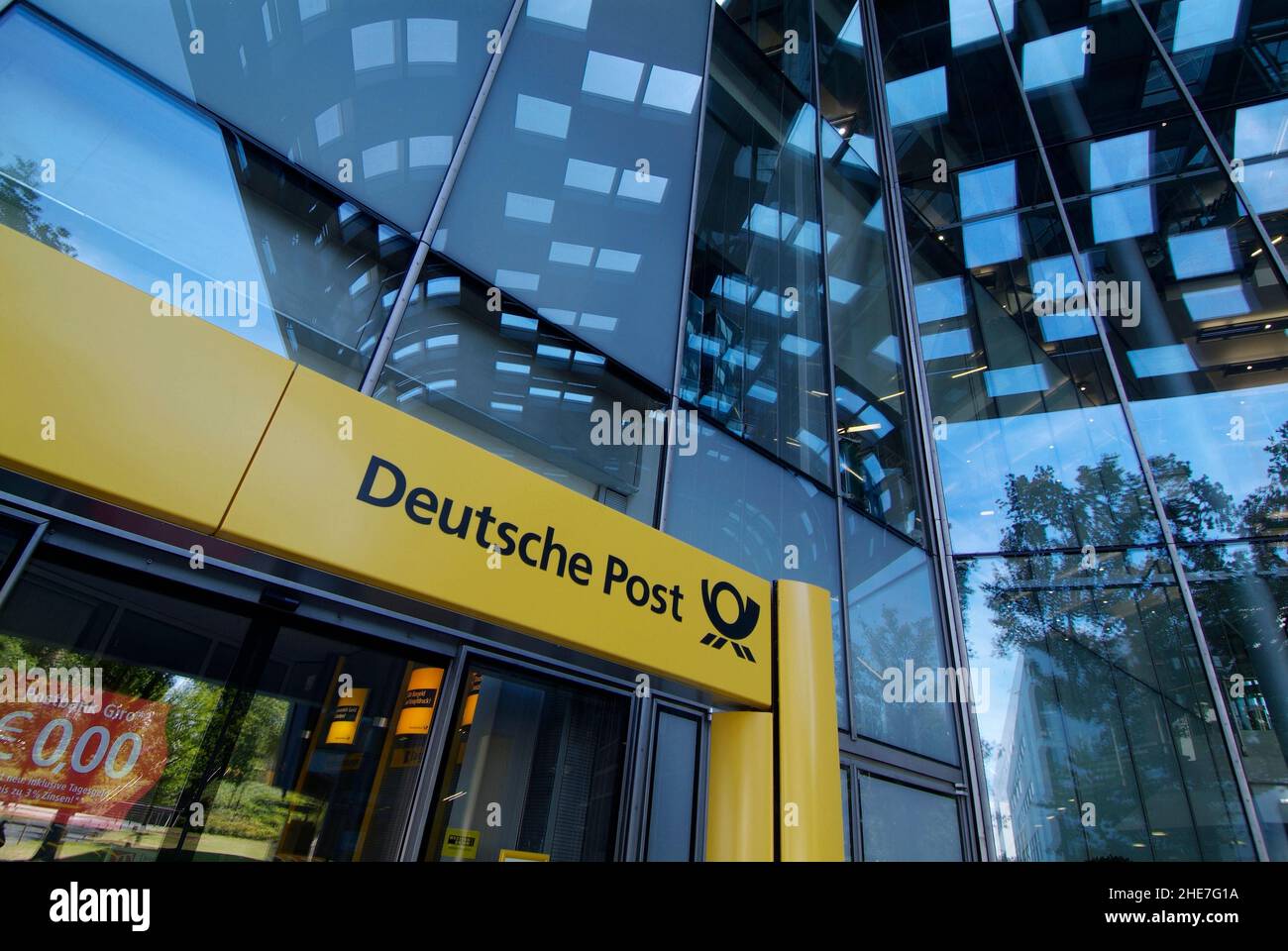 Post-Tower, Verwaltungsgebäude der Deutschen Post AG, 162,5 m, höchstes ...