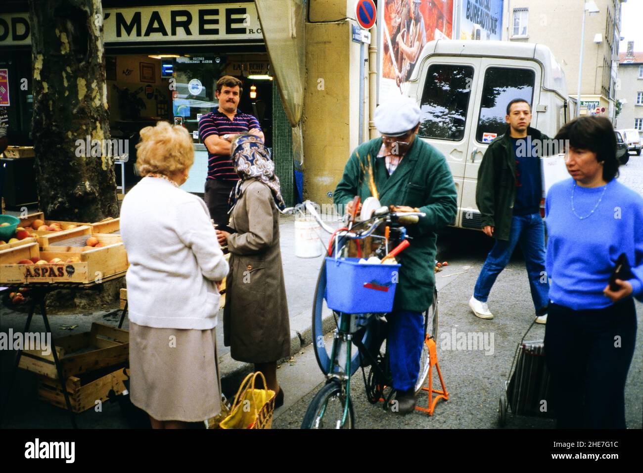 Archives 90ies: Provincial France, general illustration Stock Photo - Alamy