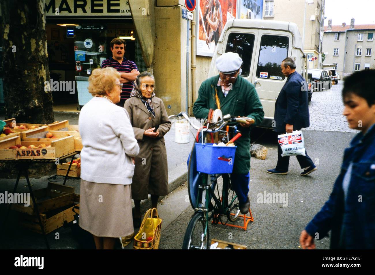 Archives 90ies: Provincial France, general illustration Stock Photo - Alamy