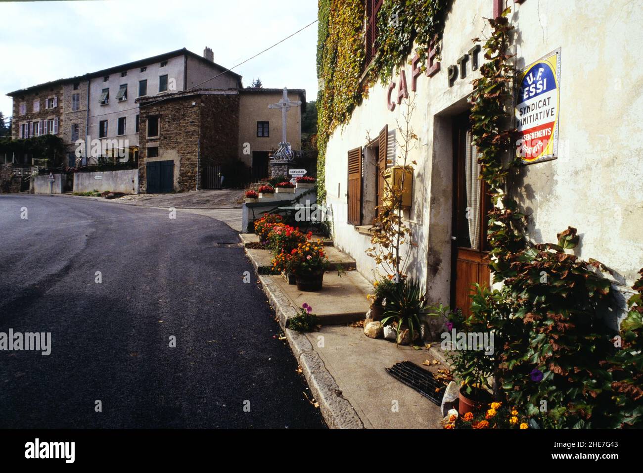 Archives 90ies: Provincial France, general illustration Stock Photo - Alamy