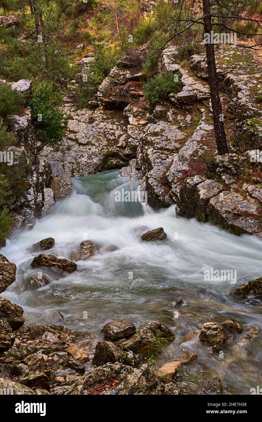 Source of the Guardal River in Huescar, Granada Stock Photo - Alamy