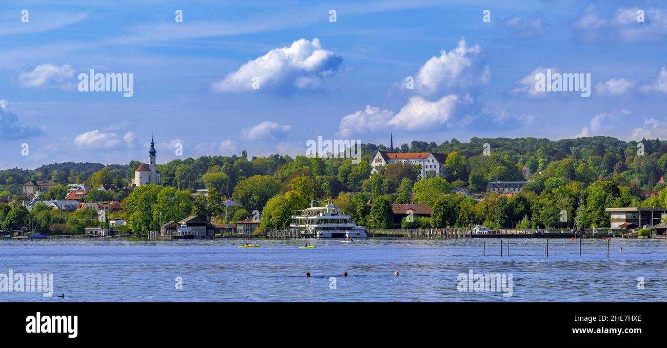 Starnberg on Lake Starnberg, Bavaria, Germany Stock Photo - Alamy
