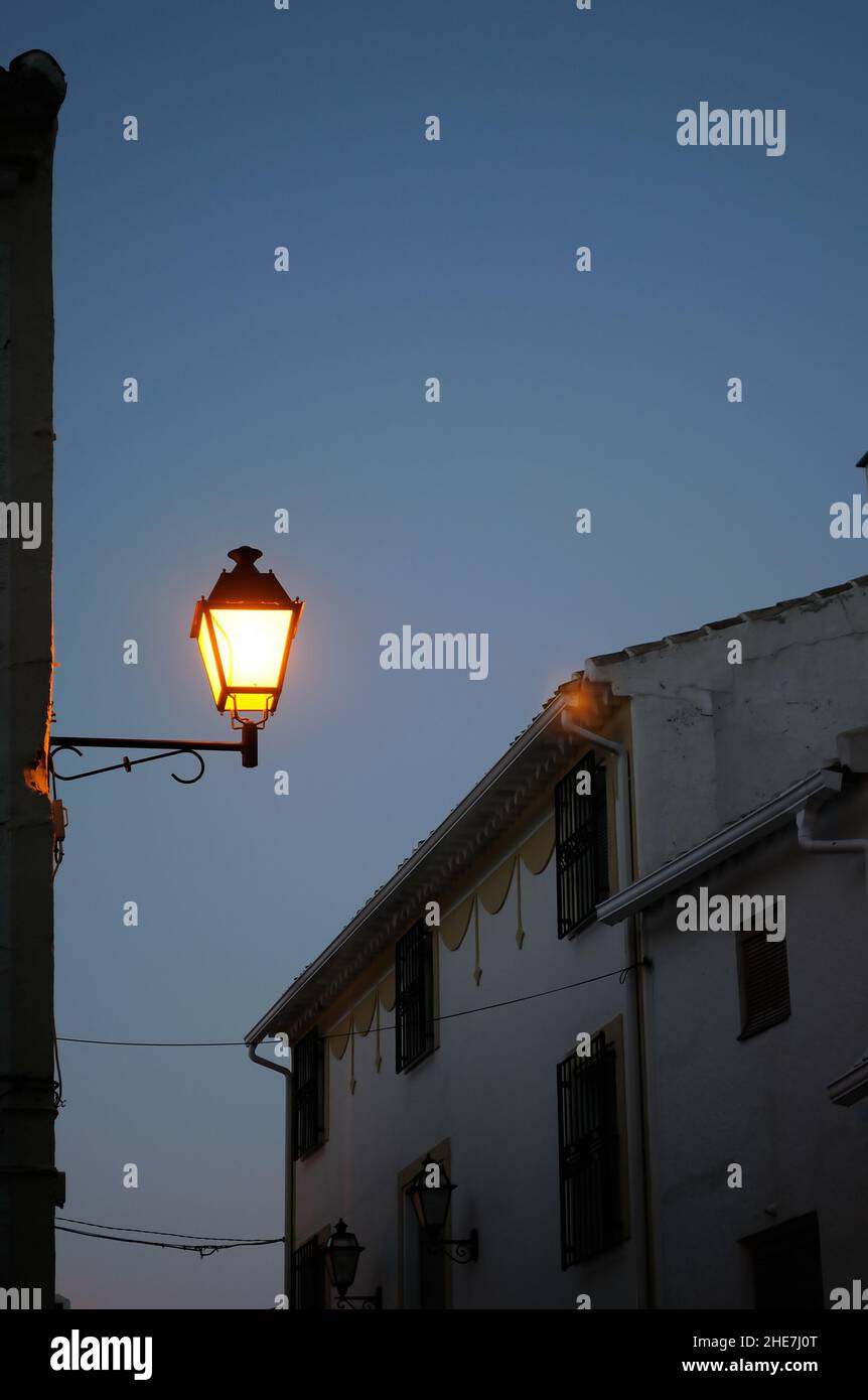 Rural street lighting hi-res stock photography and images - Alamy