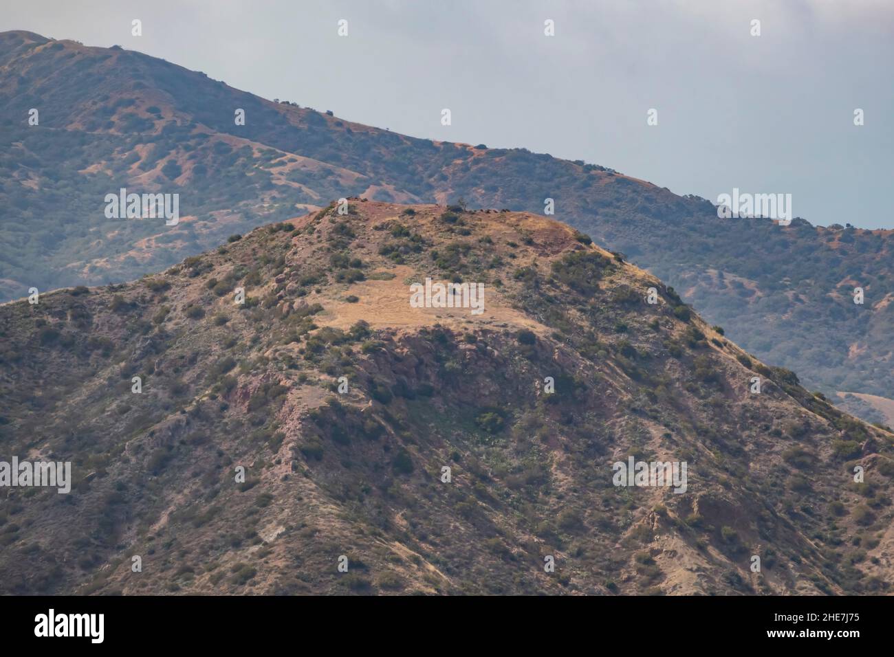Mountain landscape of Catalina Island at California Stock Photo - Alamy