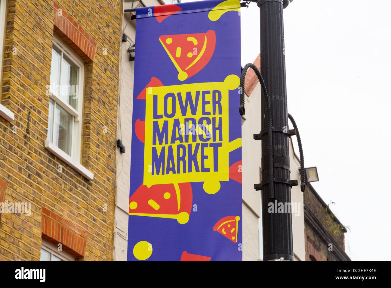 Lower marsh market sign hi-res stock photography and images - Alamy