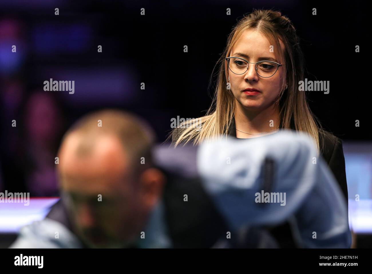 Match referee Desislava Bozhilova during day one of the 2022 Cazoo ...