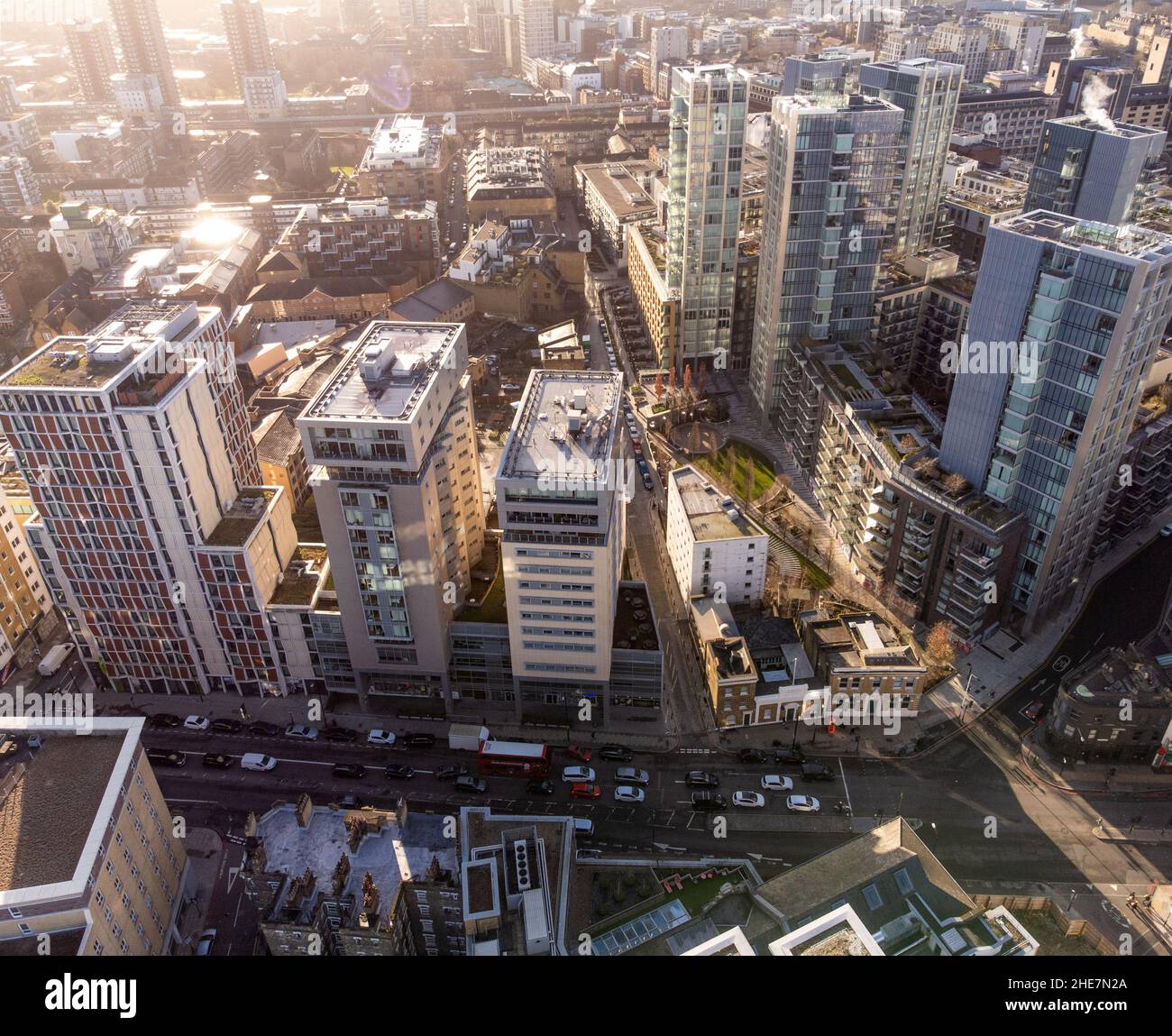 Aldgate and Whitechapel, London, England Stock Photo - Alamy