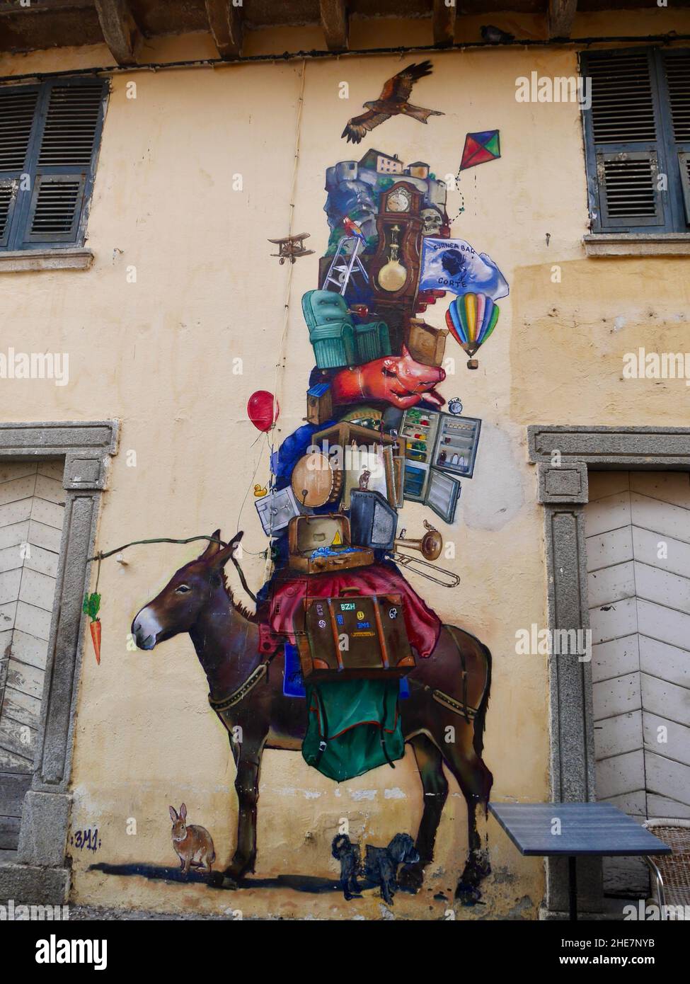 Graffiti corsica hi-res stock photography and images - Alamy