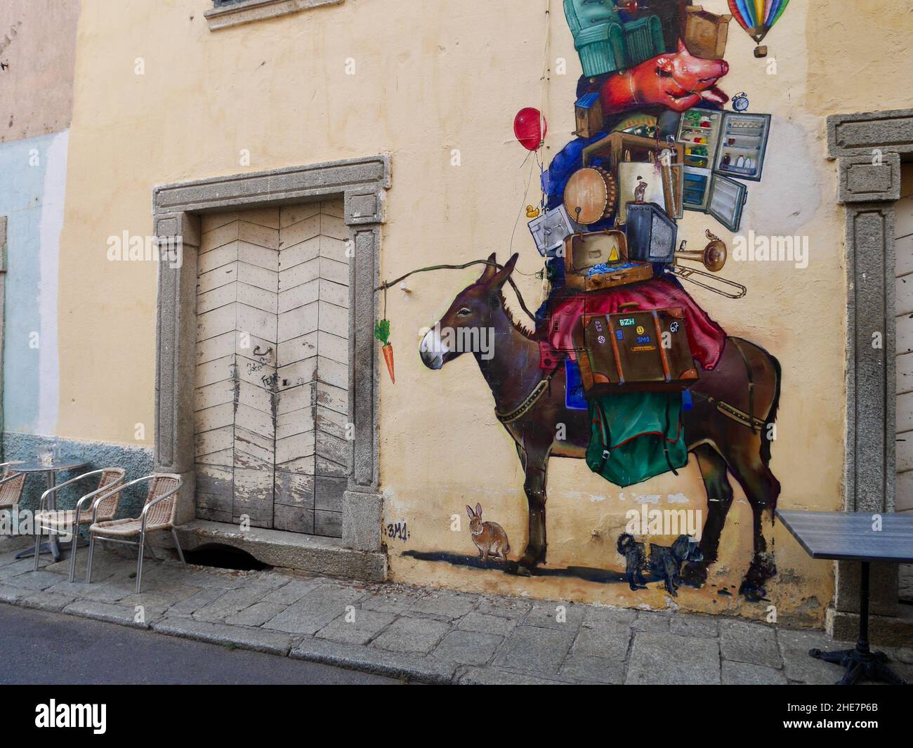 Graffiti corsica hi-res stock photography and images - Alamy
