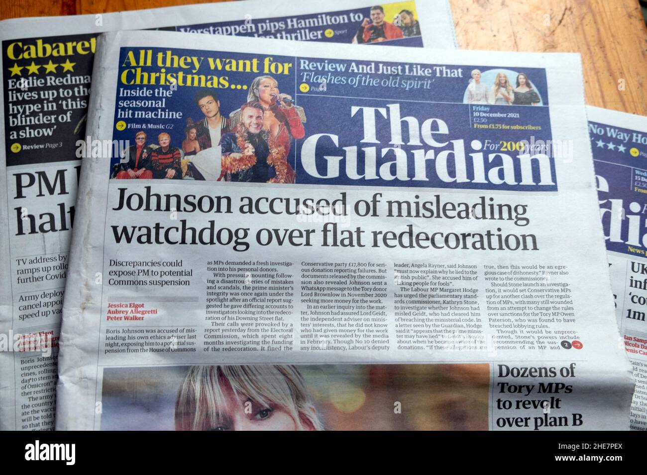 PM Boris "Johnson accused of misleading watchdog over flat redecoration ...