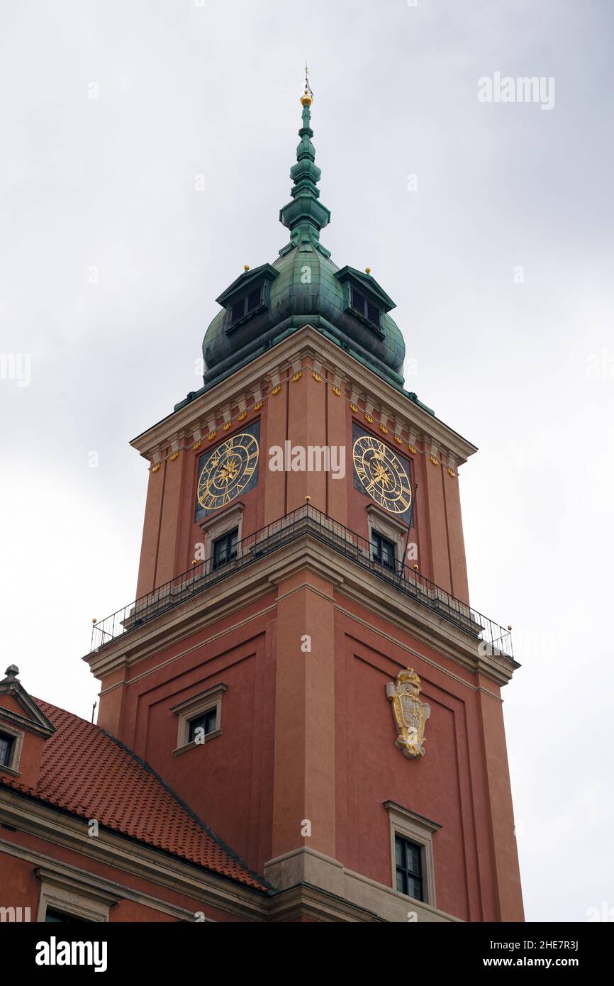 Warsaw Royal Castle Stock Photo - Alamy
