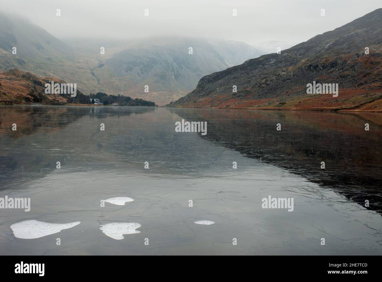 Lake Ogwen (Llyn Ogwen in Welsh) is a lake in the Snowdonia National ...