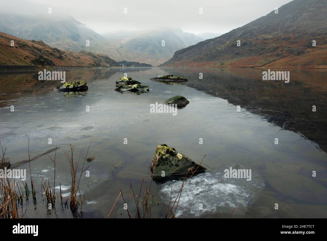 Lake Ogwen (Llyn Ogwen in Welsh) is a lake in the Snowdonia National ...