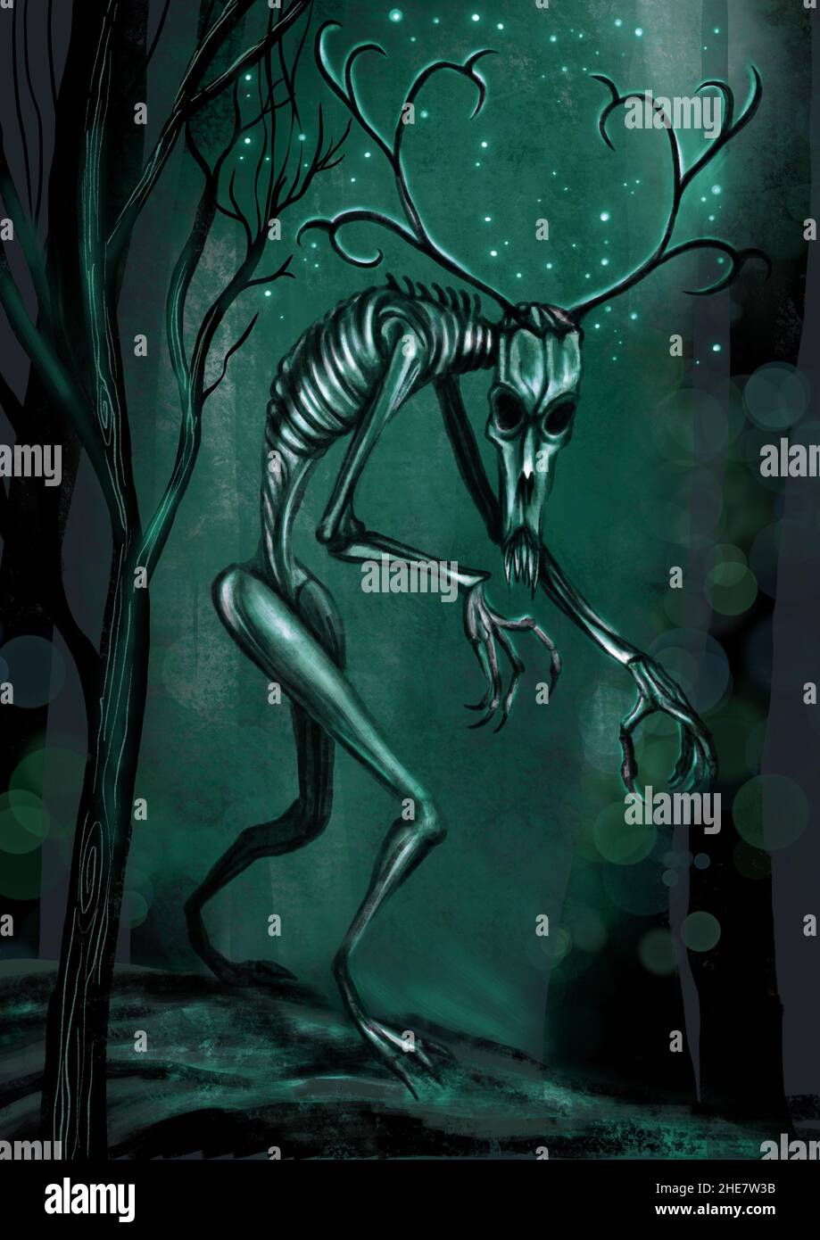 Wendigo spirit hi-res stock photography and images - Alamy