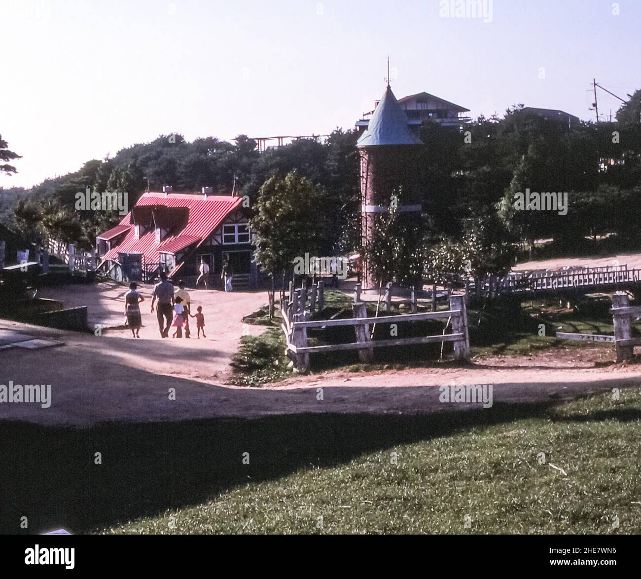 Rokkosan Pasture, In the mountains behind Kobe, Japan. 5th September ...