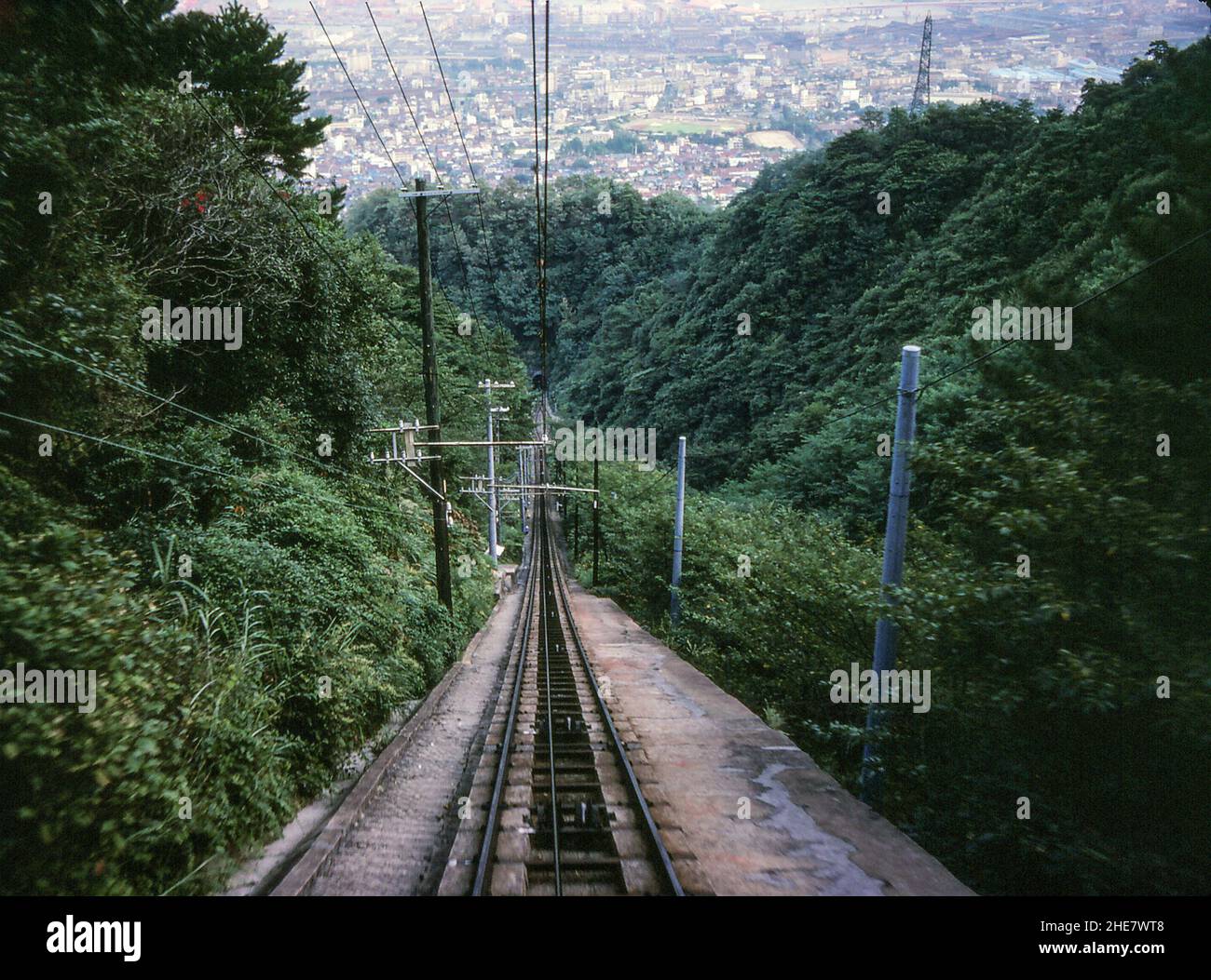 Rokko Cable Line, (Funicular Railway) Mount Rokko, Kobe, Japan, 5th ...