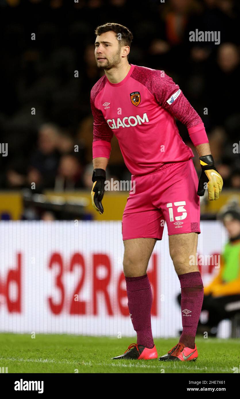 Hull City goalkeeper Nathan Baxter during the Emirates FA Cup third ...