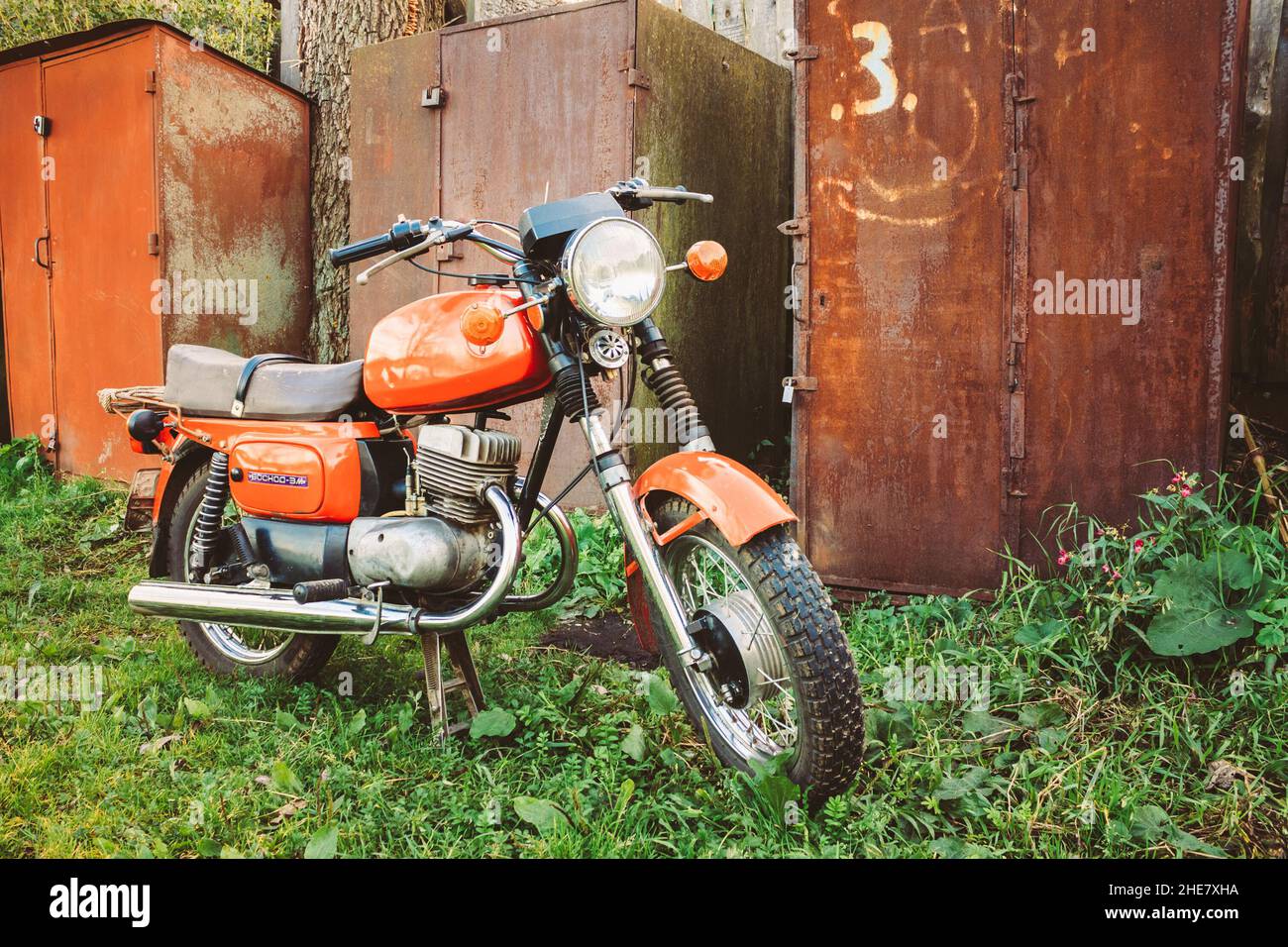 Vintage gas cycle hi-res stock photography and images - Alamy