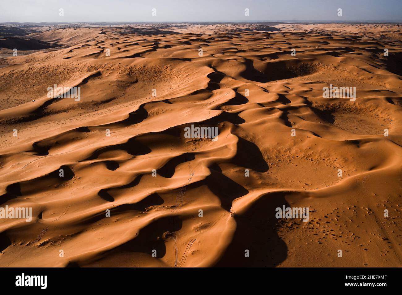 Landscape during the Stage 7 of the Dakar Rally 2022 between Riyadh and ...
