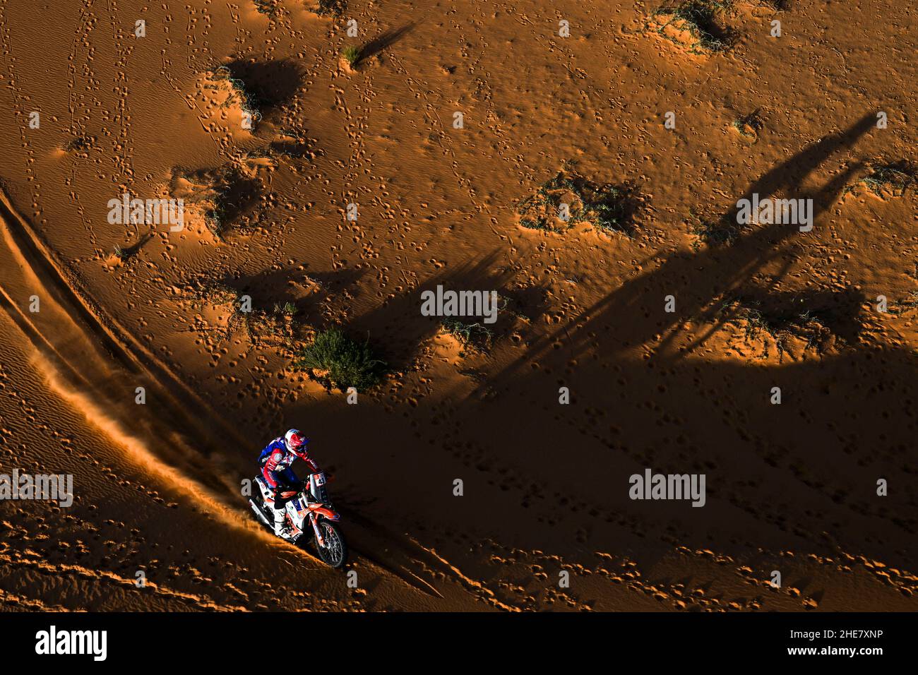 Al Dawadimi, Arabie Saoudite. 09th Jan, 2022. 43 Klein Mason (usa), Bas Dakar KTM Racing Team ...