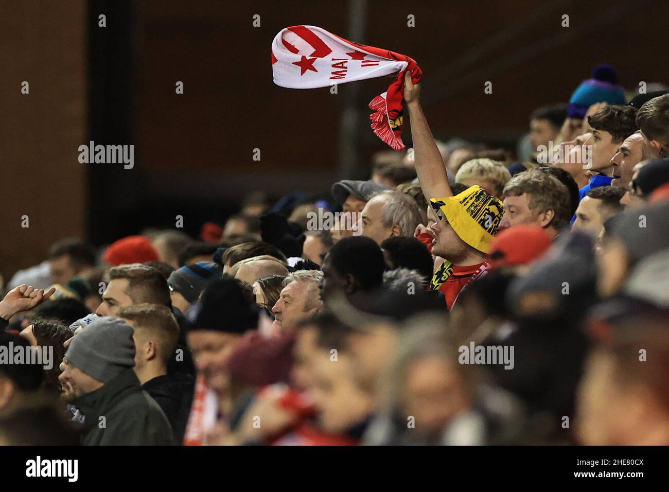 English football team scarf hi-res stock photography and images - Alamy