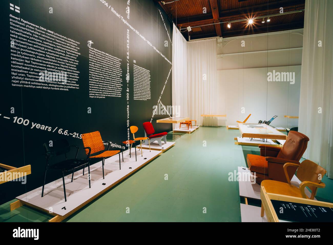 Exhibition at the Finnish Design Museum Designmuseo in Helsinki ...