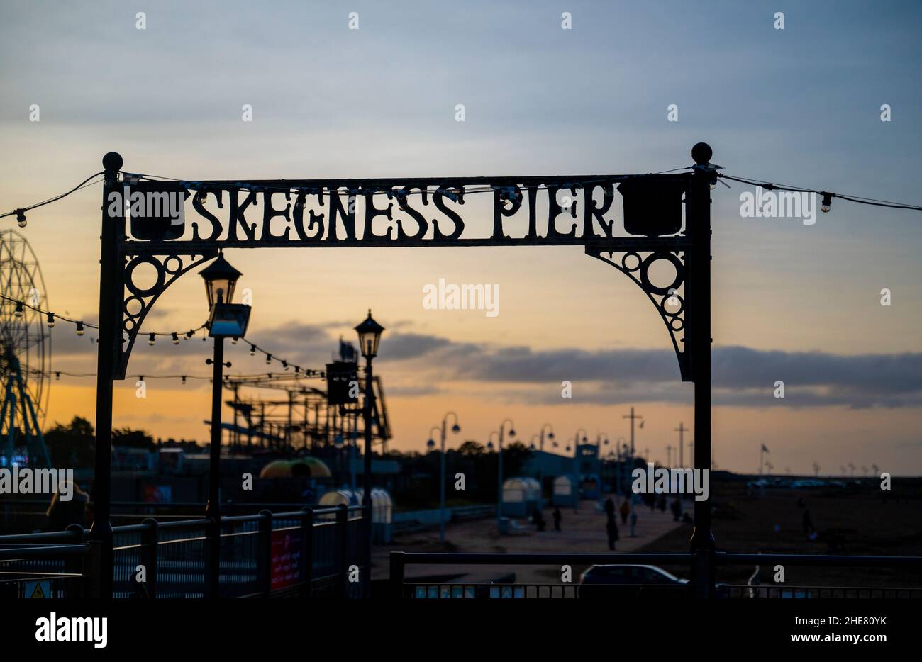 Skeness pier hi-res stock photography and images - Alamy