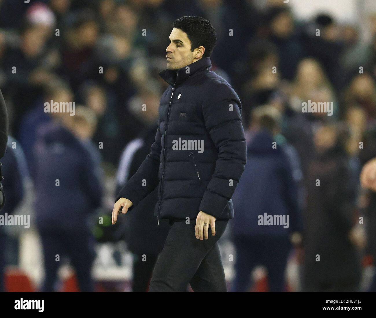 Mikel arteta angry hi-res stock photography and images - Alamy