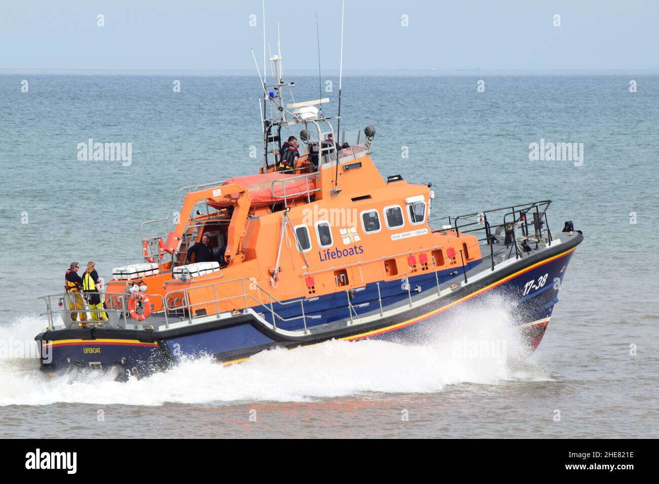 RNLI Humber Lifeboat and Withernsea RNLI Inshore Lifeboat in the North ...