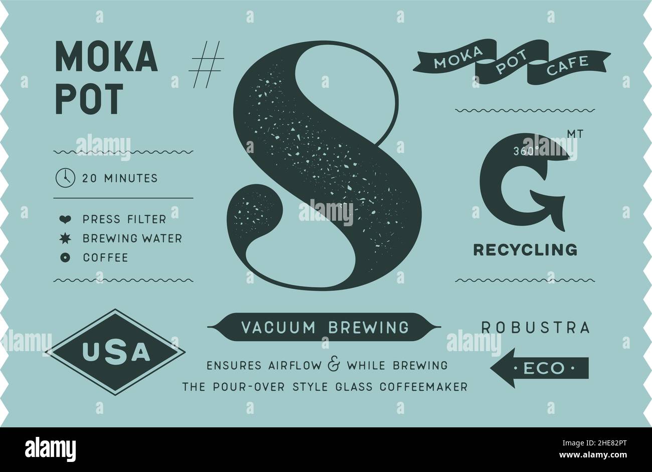 Coffee, tag label. Modern tag, label for brand, logo, sticker coffee ...