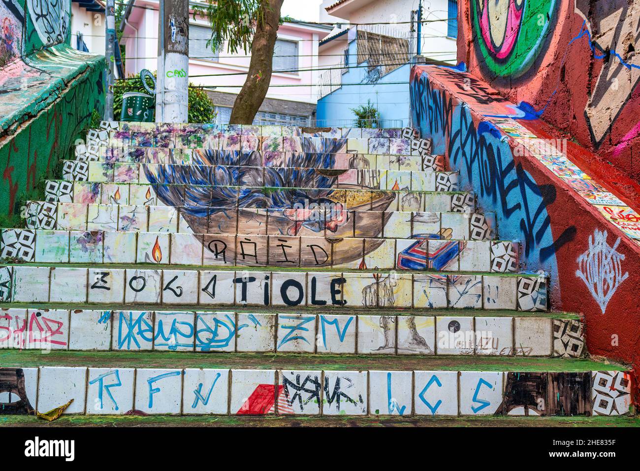 The Batman Alley. The 'Beco de Batman' is a famous place and a major ...