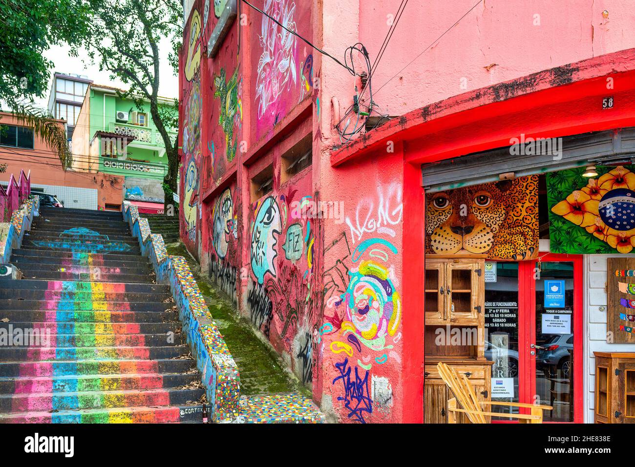 The Batman Alley. The 'Beco de Batman' is a famous place and a major ...