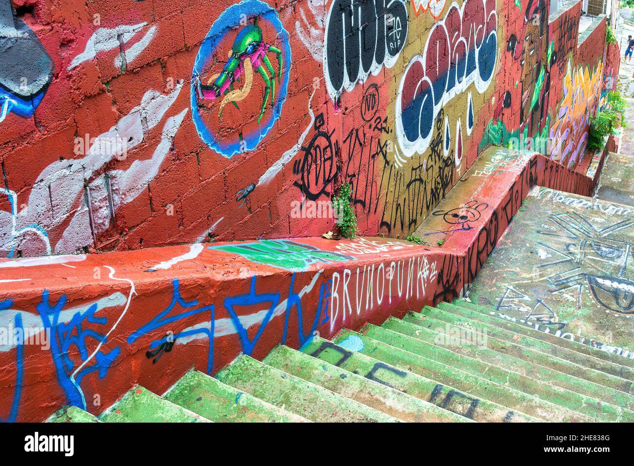 The Batman Alley. The 'Beco de Batman' is a famous place and a major ...