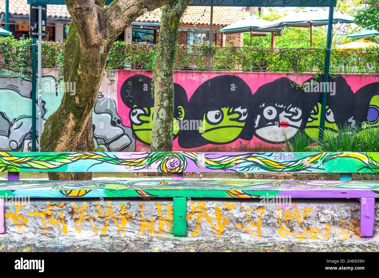 The Batman Alley. The 'Beco de Batman' is a famous place and a major ...